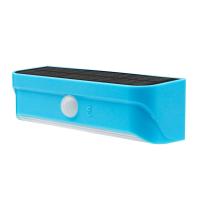 China Outside Pir Motion Sensor Fence Solar Powered LED Wall Light For Block Brick Walls for sale