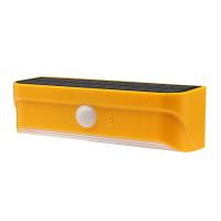 China Bright Motion Sensor Outdoor Solar Powered Garden Wall Lights Lamp for sale