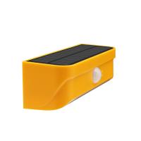 China Bright Motion Sensor Outdoor Solar Powered Garden Wall Lights Lamp for sale