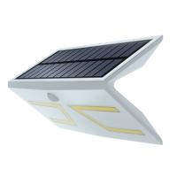 China Garden Mountable 2W Motion Sensor Cob Solar Powered LED Wall Light for sale