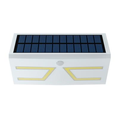 China COB Garden Solar Powered LED Wall Light With Pir Sensor Camera Tower System for sale