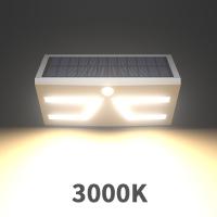 China 3.7V 3000mAh 100 LEDs 3 Mode 270 Angle IP65 Waterproof Motion Sensor Light for sale