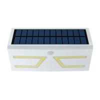 China Patio Landscape Garden Solar Pir Security Light With Motion Sensor for sale