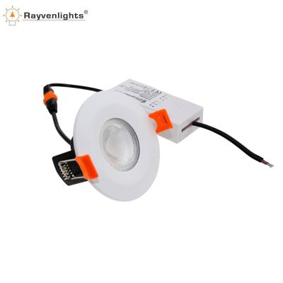China 68mm Cut Out Ip66 IP65 Dimmable Fire Rated LED Downlights 6W Rohs CE for sale