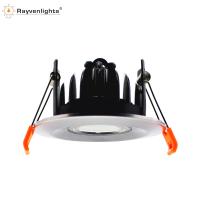 China 38 Beam Angle Waterproof Recessed Shallow Depth Fire Rated LED Downlights for sale