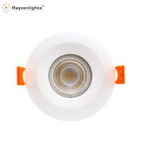 China 38 Beam Angle Waterproof Recessed Shallow Depth Fire Rated LED Downlights for sale