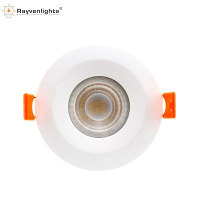 China Shower Surface Mount 6w IP65 Black Fire Rated Bathroom Downlights for sale