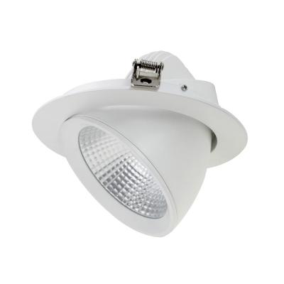 China Dimmable Ceiling 110MM 4 Inch Led Gimbal Retrofit Recessed Lighting 30W for sale