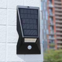 China 3.5w Outside Solar Powered LED Wall Light With Auto Sensor For Side Patio Wall for sale