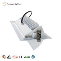 China 100lm W AC110 265V Dimmable Recessed Downlight Rectangular Led 40w 45w for sale