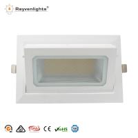 China CE Rohs High Lumens SMD5630 40W 50W Recessed Rectangular Downlight for sale