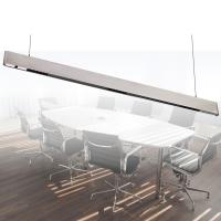 China 35 Watt Aluminum Tube Modern Office Pendant Led Linear Light Fixtures for sale