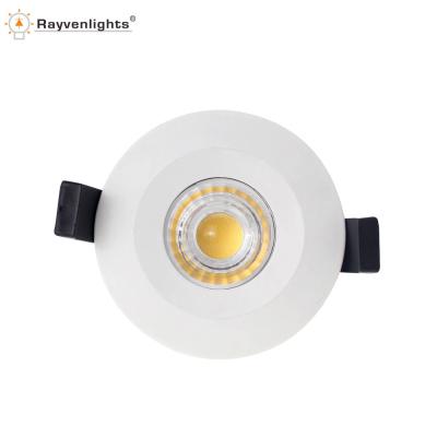 China Ac110v 24 38 Beam Angle Citizen Cob ip65 Brushed Chrome Fire Rated Downlights for sale
