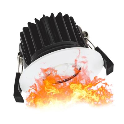 China 6w 8w 10w BS 476 90 Dimmable Fire Rated LED Downlights Panel Lamp Fixture for sale