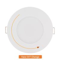 China CRI 80 6W 8W Recessed Ultra Slim SMD LED Downlight 3000K 4000K 5000K for sale