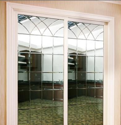 China decorative glass usded in sliding door for sale