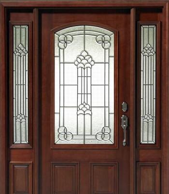 China decorative glass panels for wooden doors for sale