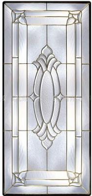 China brass caming decorative glass factory for sale