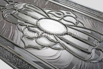 China zinc decorative glass panel for sale