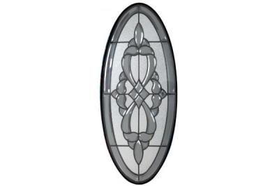 China oval inlaid glass for doors&windows for sale