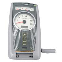 China Hyundai R55-7 Excavator Spare Parts Monitor Cluster Gauge Panel 21M8-5001 for sale