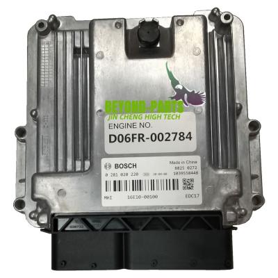 China Sany SY215-10 SY245-10 SY265-10 Excavator Engine Controller Unit D06FR-002784 16E10-00100 for sale