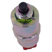 China Caterpillar 320D2 Excavator Engine Stop Solenoid Valve 147-2645 24V Shut Off for sale