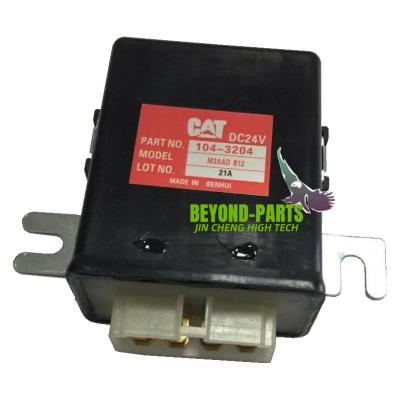 China Caterpillar 320B Excavator Engine Parts 24V Mechanical Timing Relay M3AAD B12 1043204 for sale