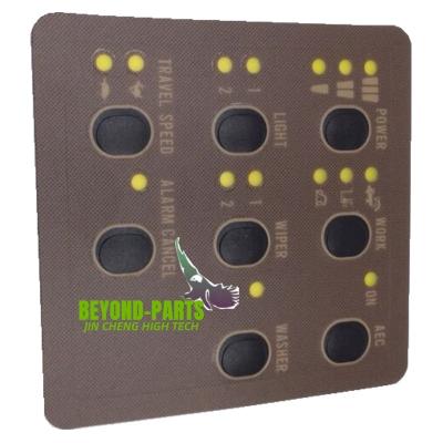 China Caterpillar E320 320A 320L Excavator Monitor Sticker Keypad New Spare Part for sale