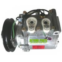 China Caterpillar 320C Excavator AC Compressor 12V Air Condition Spare Parts for sale
