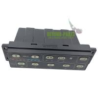 China Komatsu PC228US Excavator AC Control Panel 22B-979-1812 12V Air Conditioner Parts for sale