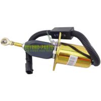 China Daewoo DH300-7 6CT Excavator Engine Stop Solenoid Valve 3935650 24V for sale