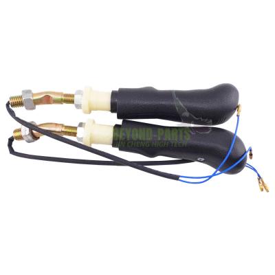 China Daewoo DH225-7 Excavator Control Handle Rubber Joystick Spare Part 1 Piece for sale