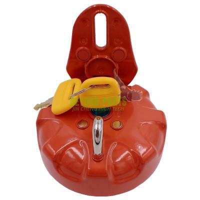 China Doosan Excavator Diesel Fuel Tank Cover Cap 3 Month Warranty OEM Spare Part for sale