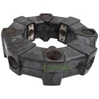 China 50A Construction Machine Excavator Spare Parts Black Coupling for sale
