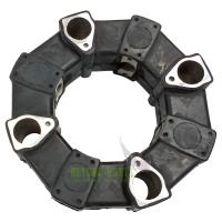 China 50A Construction Machine Excavator Spare Parts Black Coupling for sale