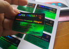 Custom Hologram 10ml Glass Vial Labels / Pharmacy Bottle Labels Super Pharma Deisgn