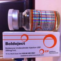 China Bold 250mg Vial Labels Laser PET Materail With Matched Boxes for sale