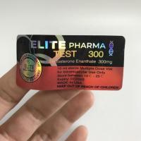 China Packaging Boxes Ultra Tren 10Ml Vial Labels With Hologram Effect for sale