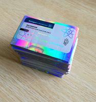 China Digital Printing Vial Vial Labels Rectangle Shape 10ml for sale