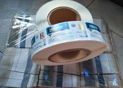 China Roll Glossy Holographic Laser Self Adhesive Labels For Vial Injection vial for sale