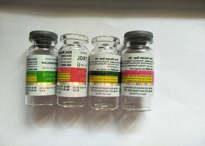 China Hkma Design  Holographic Glass Vial Labels For 10Ml vial Vial for sale
