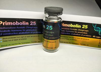 China Laser Rainbow Colored Glass Vial Labels , Medicine Bottle Label For Tablet Container for sale
