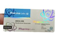 China Holographic Prescription Vial Labels / Custom Adhesive Stickers Free Samples for sale