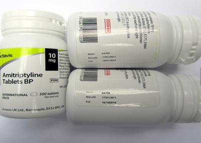 China Pill Bottle Instruction Custom Vial Labels Glossy Finish With PET Material for sale