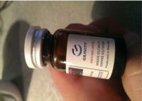 China Paper Material 2Ml Glass Vial Labels , test Pharma Adhesive Sticker Labels for sale