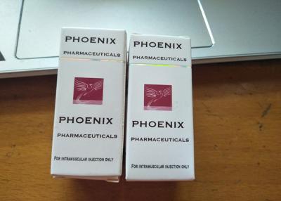 China Pharma Box / 10ml Vial Boxes Packaging Customized Size With Perforated Line for sale