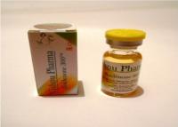China Oils Bottles Custom Vial Labels Stickers For Vishnu Pharma Boldenone 300 Mg for sale
