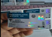 China Glossy Laser Hologram Adhesive Sticker Labels For Anabolic Packaging for sale