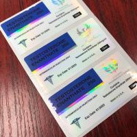 China Adhesive 10ml Vial Labels Custom Label Stickers Packaging For Injection  Vials for sale